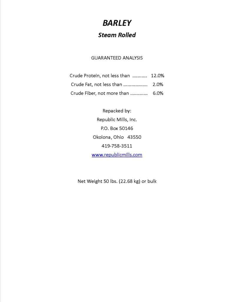 By-Products - Republic Mills