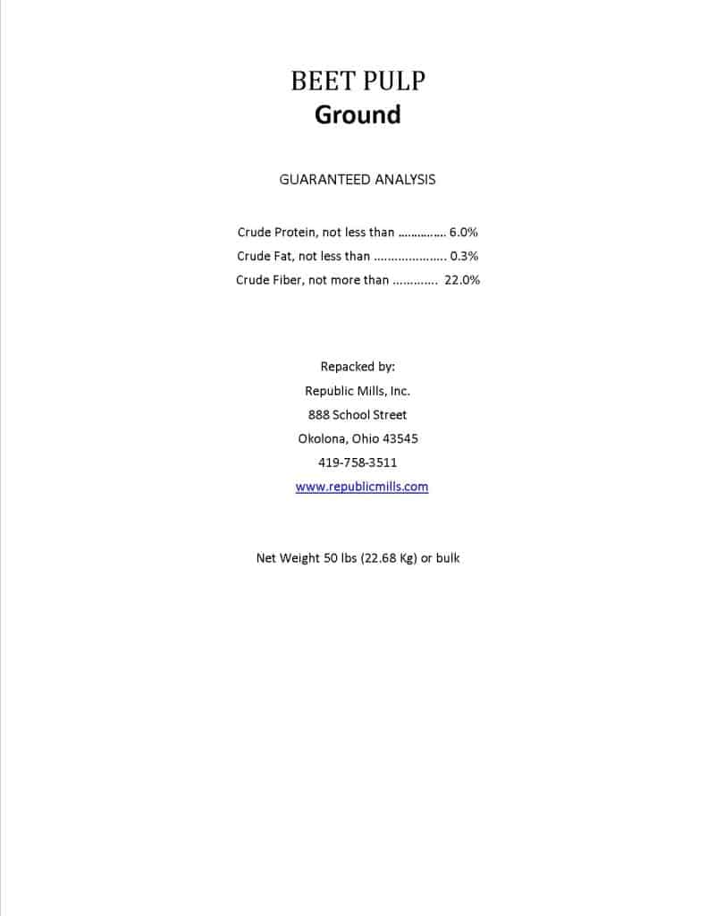 By-Products - Republic Mills